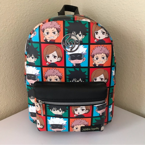 Bioworld | Bags | Jujutsu Kaisen Chibi Grid Anime Characters Mini ...